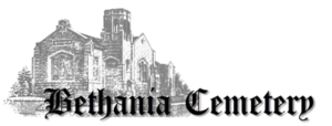 Map – Bethania Cemetery