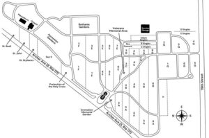Map – Bethania Cemetery